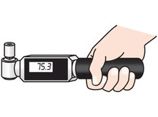 Cedar DIW-20 Lightweight Digital Torque Tester / Wrench, 3/8 Drive ...