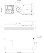 Mark-10 WT3-201M Motorized Wire Crimp Pull Tester, 200lb / 100kg Capacity