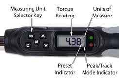 Checkline TSD-50 Digital Torque Screw Driver, 4.50 lb-in / 50.0 cN-M ...