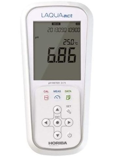 Horiba LAQUAact pH-110 Portable Water Quality pH / ORP Meter, # 3200739844