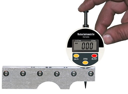 Western Instruments N88-12-D Digital Reference Pit Depth Gauge, Digital ...