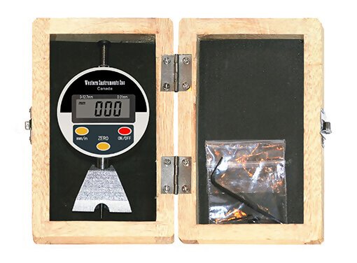 Western Instruments N88-4-D Pocket Pit Depth Gauge, Digital Indicator ...