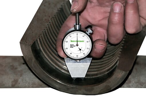 Western Instruments N88-4-I Pocket Pit Depth Gauge, Inch Dial Indicator ...
