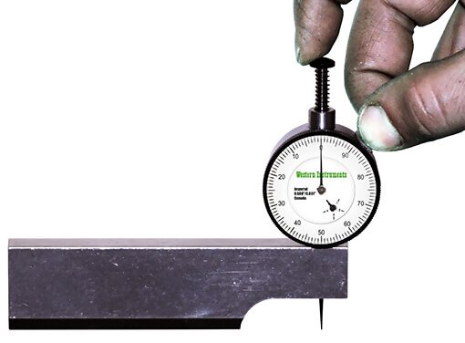 Western Instruments N88-5-I Reaching Pit Depth Gauge, Inch Dial ...