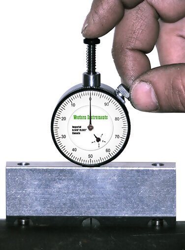 Western Instruments N88-3M-I Basic Plus Magnetic Pit Depth Gauge, Inch ...