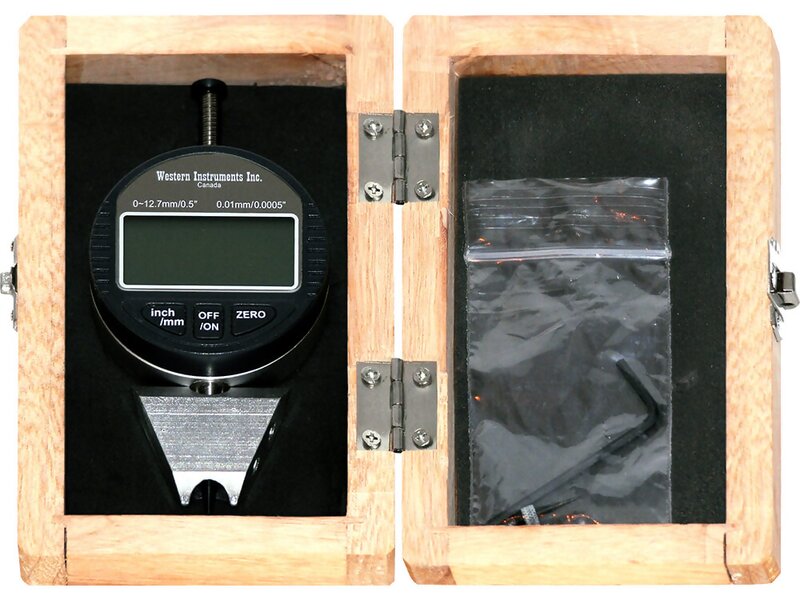 Western Instruments N88-4-D Pocket Pit Depth Gauge, Digital Indicator ...