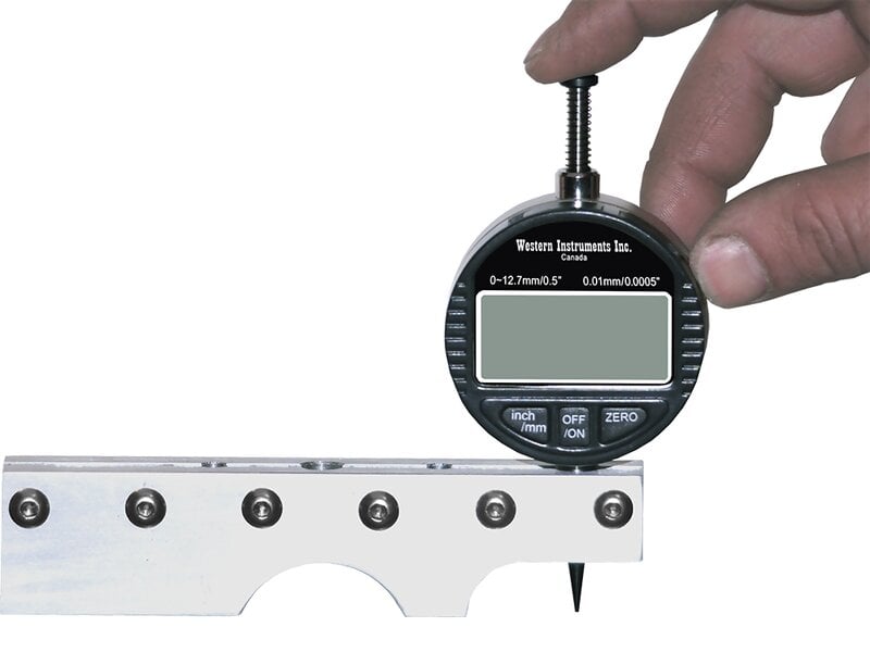 Western Instruments N88-12-D Digital Reference Pit Depth Gauge, Digital ...