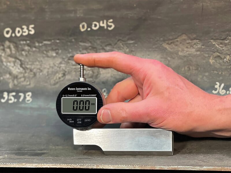 Western Instruments N88-5-D Reaching Pit Depth Gauge, Digital Indicator ...