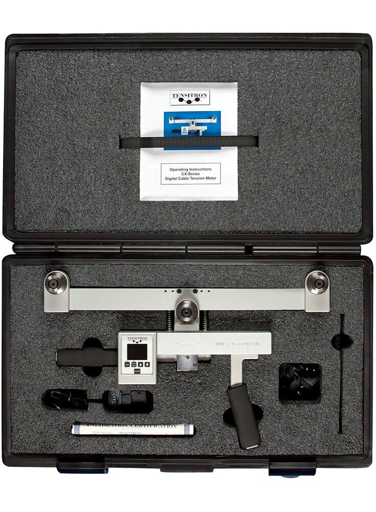 Tensitron CX-1 Digital Tension Meter for Large Cables