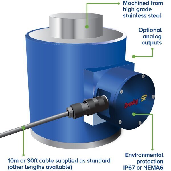 StraightPoint NI-Compression Wired Compression Load Cell