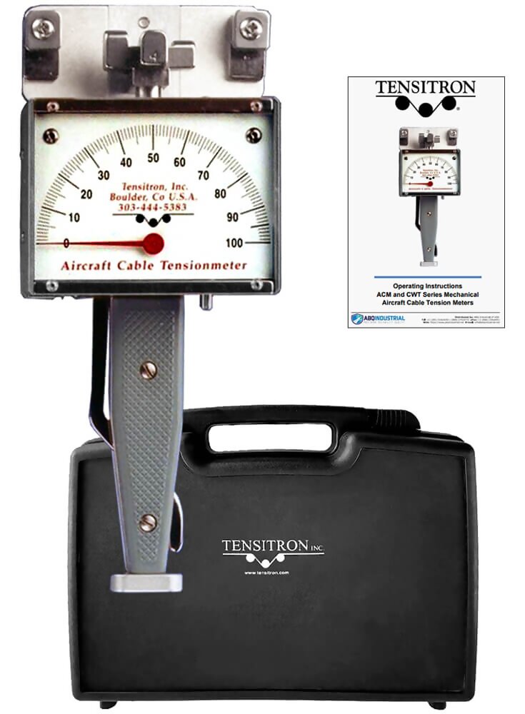 Tensitron ACM Mechanical Aircraft Cable Tension Meters