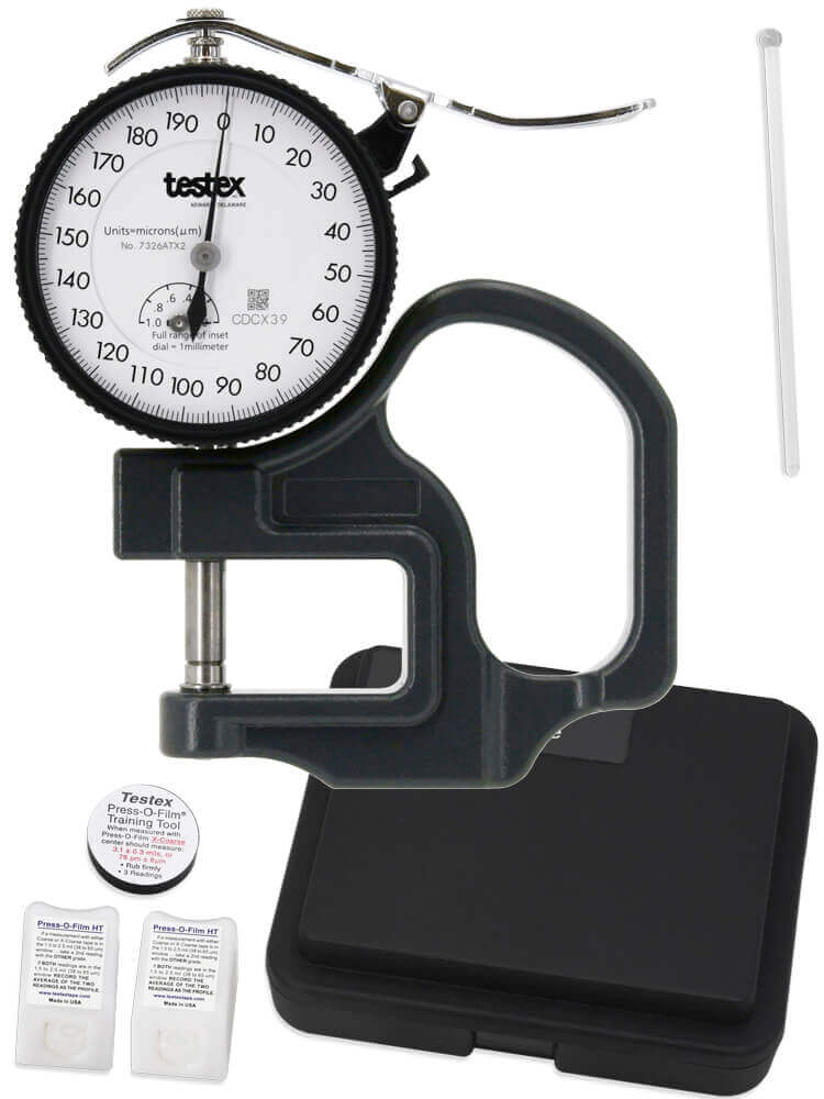 Testex Press-O-Film Replica Tapes Grades X-Coarse Plus Coarse