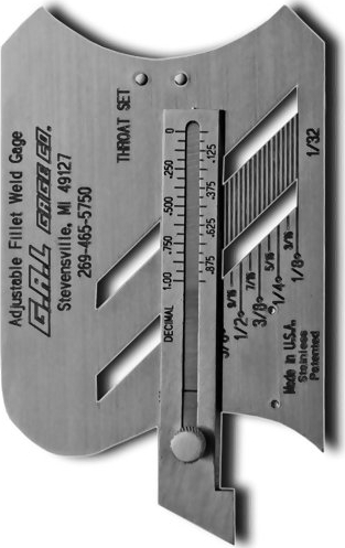 G.A.L. Gage Weld Measuring Gauges