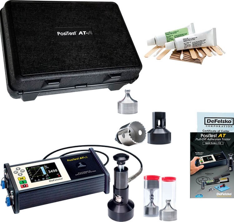 DeFelsko PosiTest AT-A Automatic Pull-off Adhesion Tester ATA20 with ...